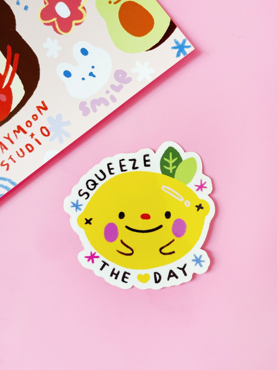 Squeeze the Day Sticker, Affirmation Quotes, Affirmation Sticker ...