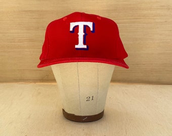 Vintage Texas Rangers Snapback Hat Cap Rare MLB Baseball Nwot - Etsy