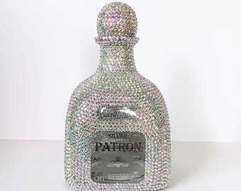 Pink Glitter Iridescent Crystal Rhinestone Bling Bedazzled Don Julio ...