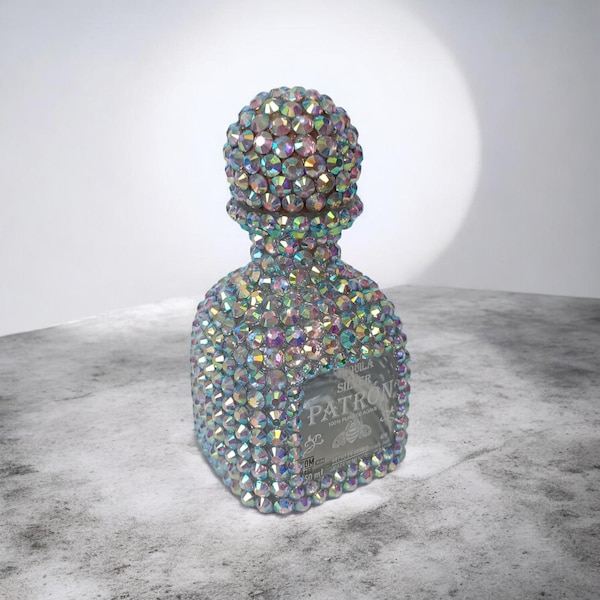 Bedazzled Bottle Patron - Etsy