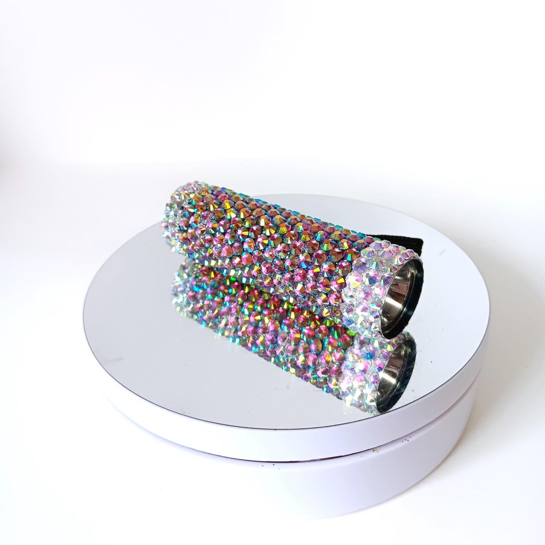 Iridescent Rose Rhinestone Bling Bedazzled Mini LED Flashlight - Etsy