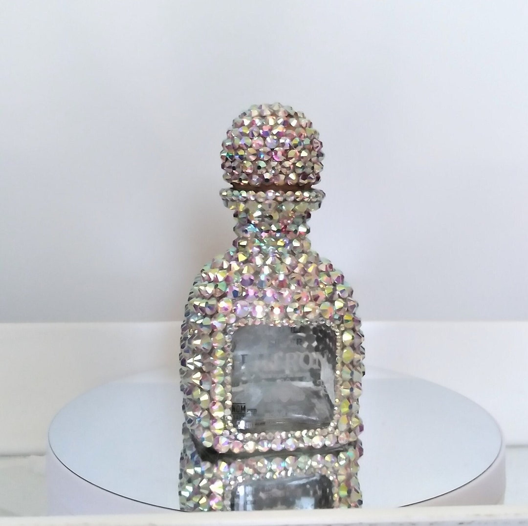 Iridescent Crystal Rhinestone Bling Bedazzled Patron Silver - Etsy