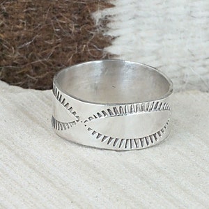 Sterling Silver Ring Gary Sandoval Size 15.75 - Etsy