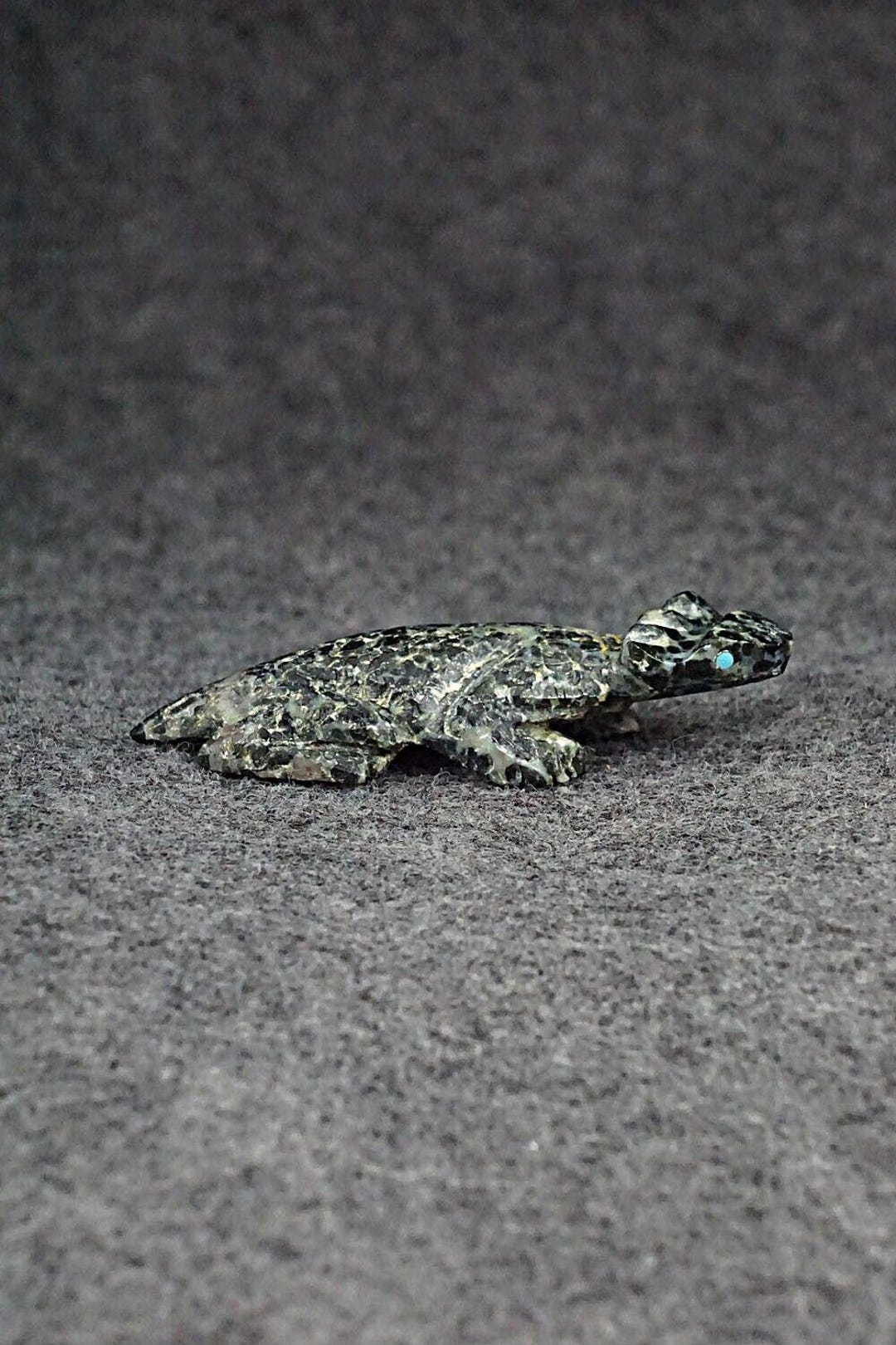 Horned Toad Zuni Fetish Carving Scott Garnaat - Etsy