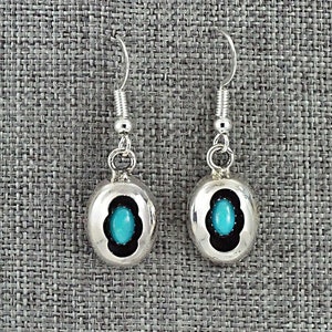Turquoise & Sterling Silver Mini Squash Blossom Set Phil Garcia - Etsy
