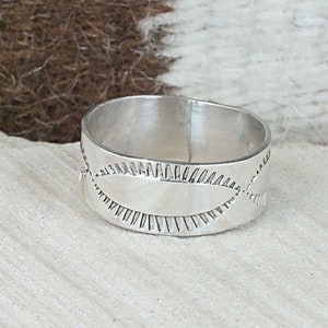 Sterling Silver Ring Gary Sandoval Size 15.75 - Etsy