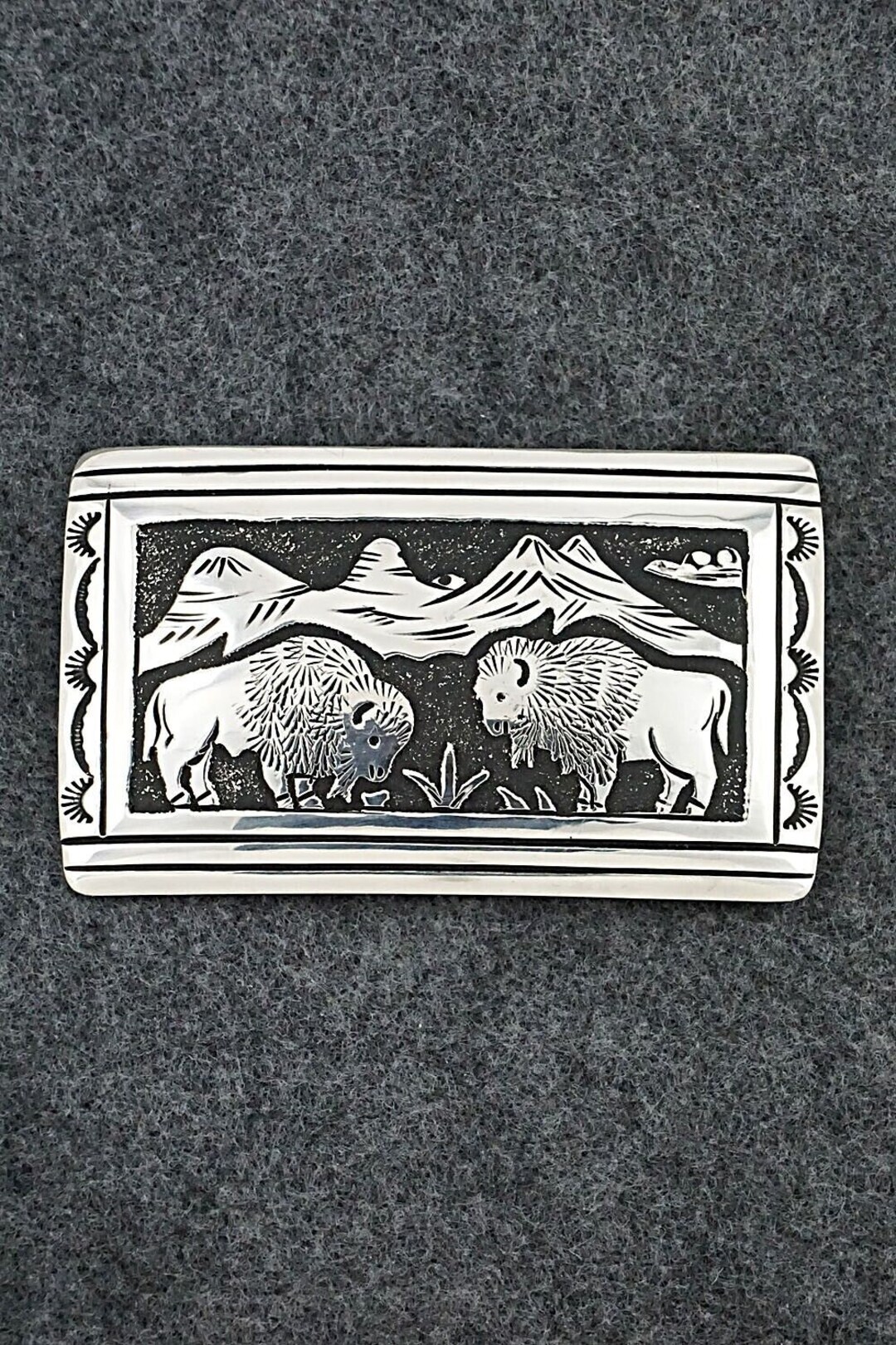 Sterling Silver Belt Buckle Rosita Singer - Etsy