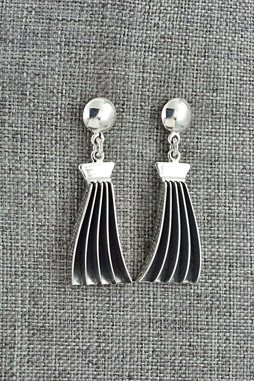 Sterling Silver Earrings James Bahe - Etsy