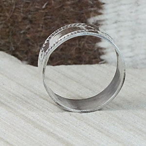 Sterling Silver Ring Gary Sandoval Size 15.75 - Etsy