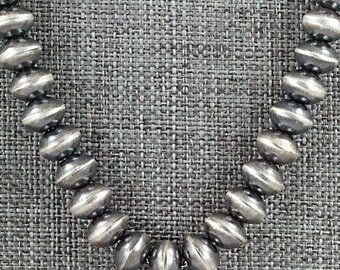 Navajo Pearl Saucer Bead Genuine Indian Hand Made Michelle Jameson ...