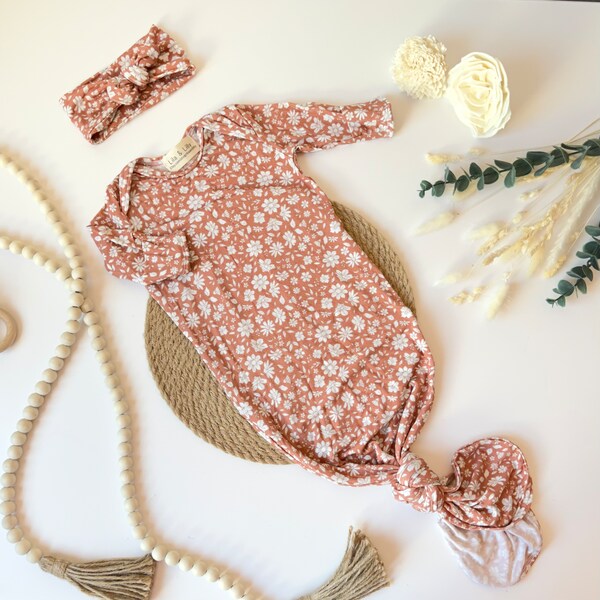 Red Newborn Gown - Etsy