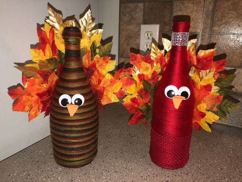Wine Bottle Yarn Turkey - Etsy