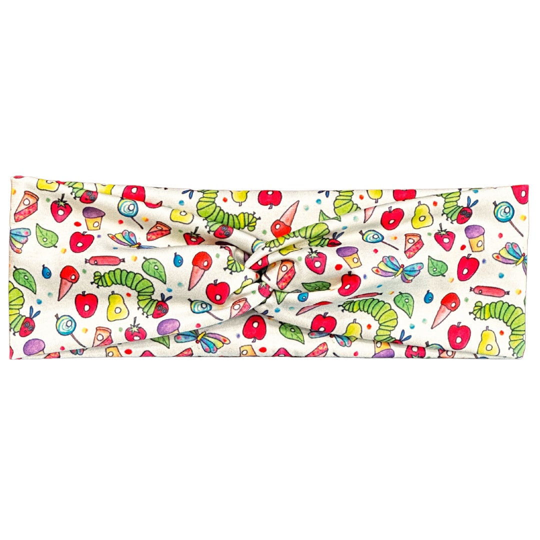 Caterpillar Adult Headband Knotted Headband Hard Headband Scrunchie ...