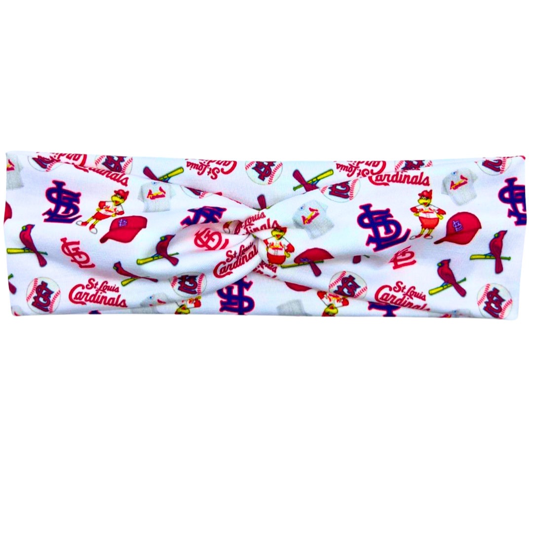 St Louis Baseball Collage Adult Headband Knotted Headband Hard Headband ...