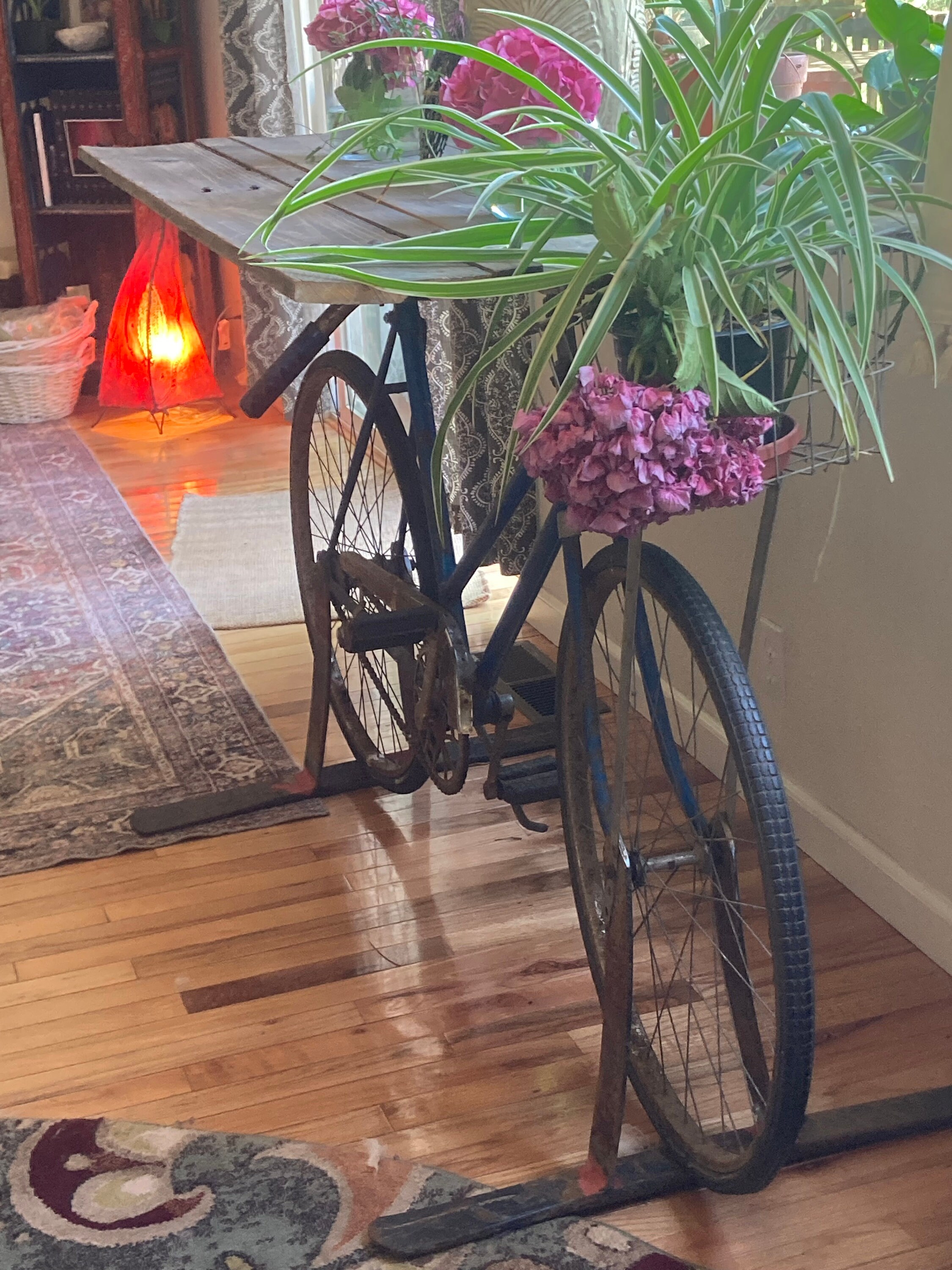 Vintage Bike Table - Etsy