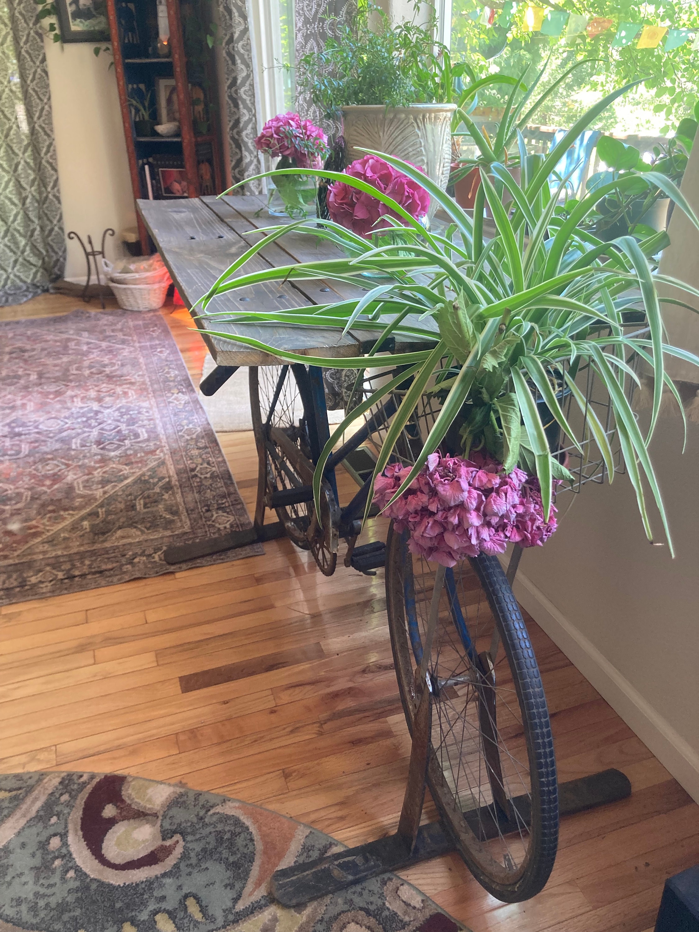 Vintage Bike Table - Etsy