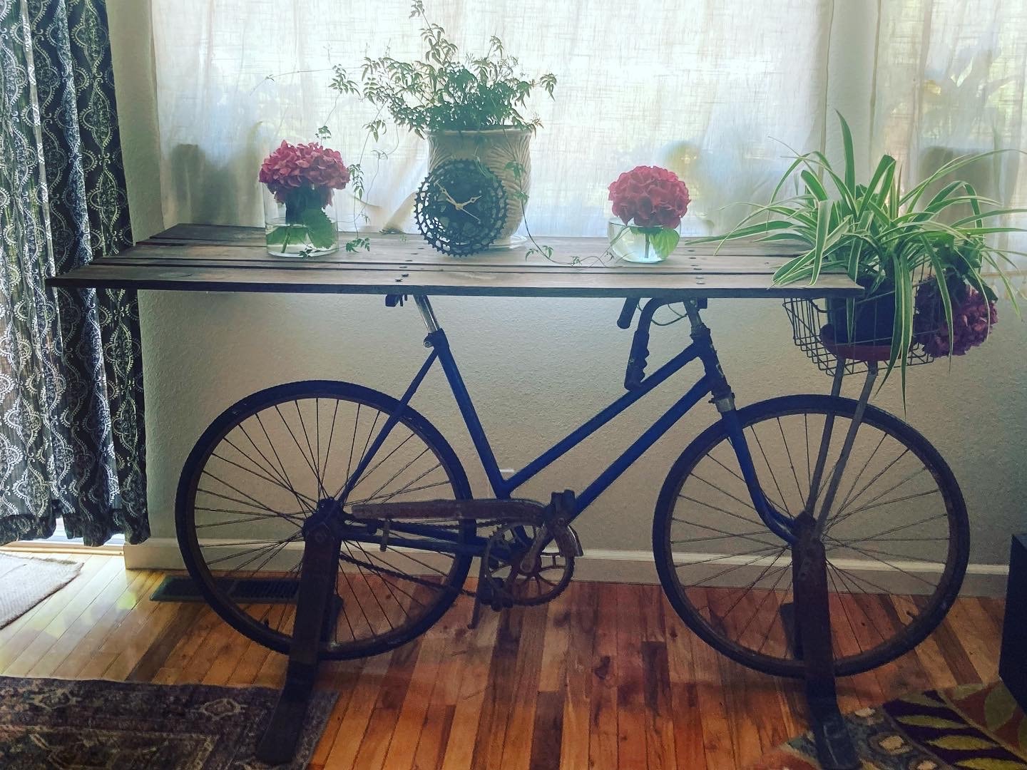Vintage Bike Table - Etsy