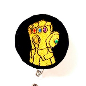Infinity Gauntlet ID Badge Holder, End Game ID Badge Holder, Avengers ...