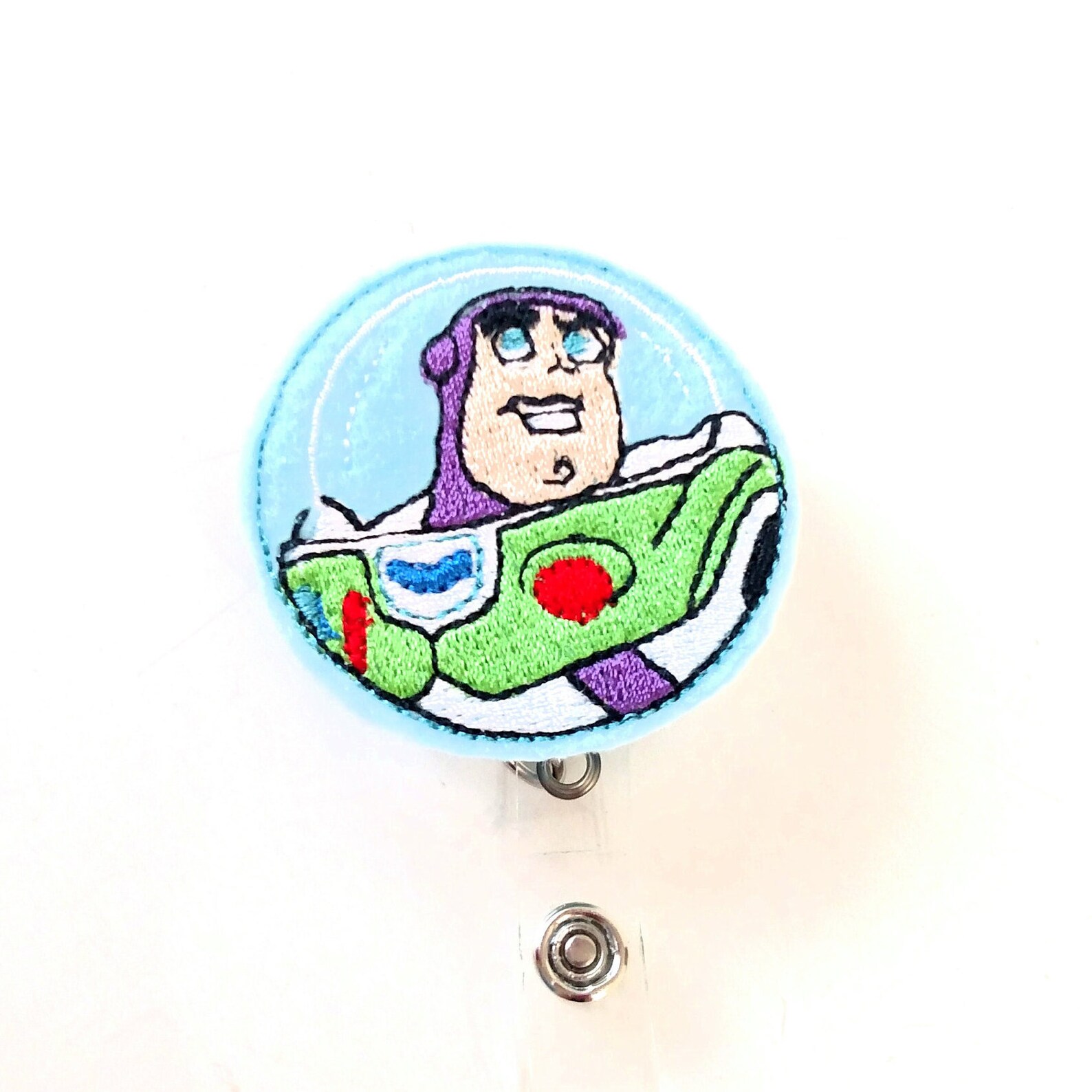 Buzz Lightyear ID Badge Holder Buzz Badge Reel With Clip Toy - Etsy