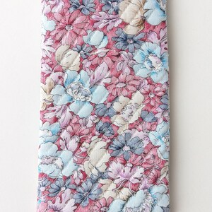 Elegant Flowers Eyeglass Case, Handmade, Quilted, Sunglasses Pouch ...