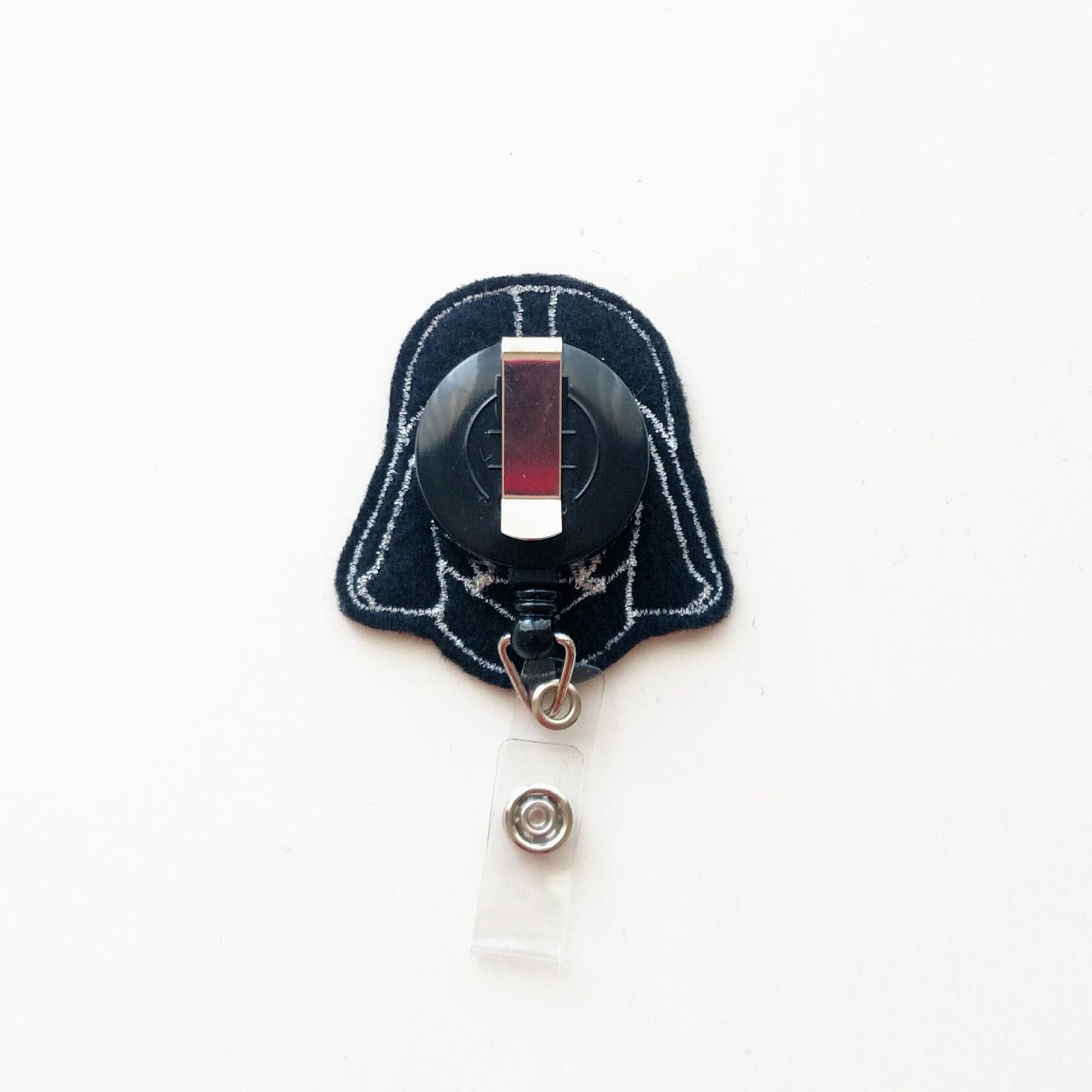 Darth Vader ID Badge Holder Star Wars Villain ID Badge - Etsy