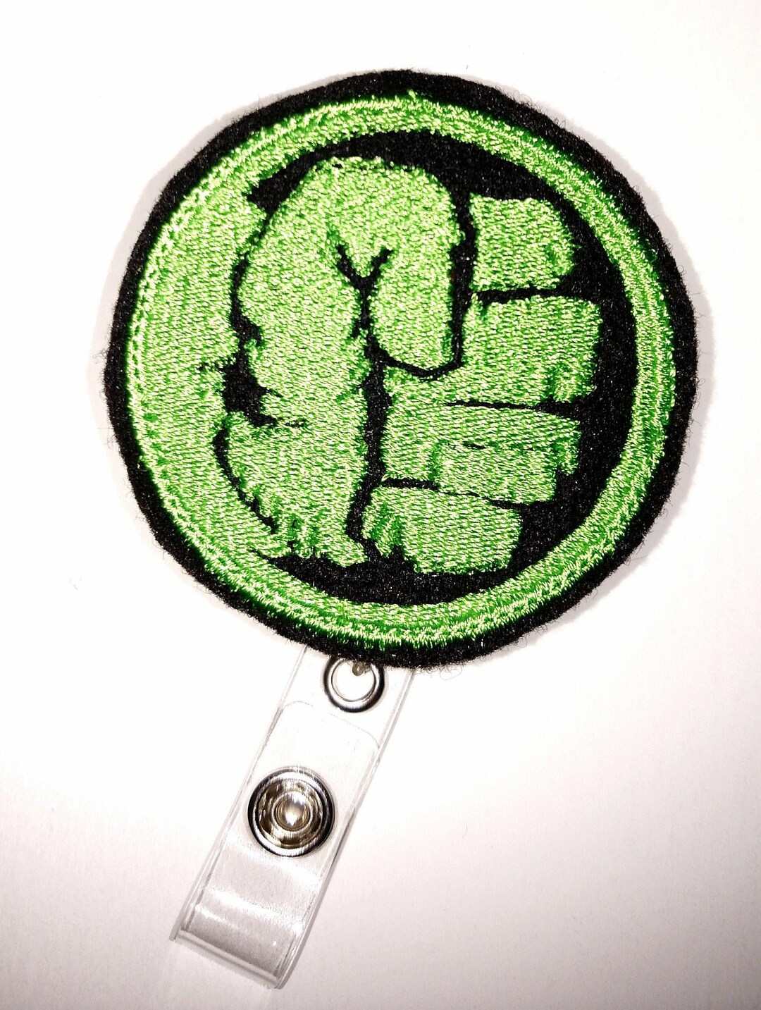 Hulk Badge Holder, ID Badge Holder, Avenger Badge Reel, Badge Reel With ...