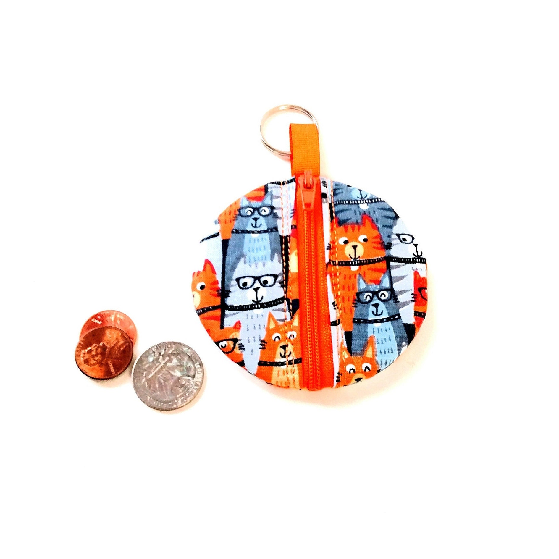 Cats Coin Purse Calico Cats Coin Pouch Change Purse - Etsy