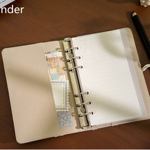 Floral Lace Binder Journal A5 A6 Notebook Original Fabric Journal Junk ...