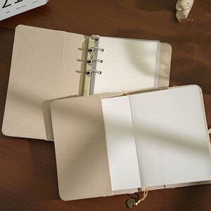 Floral Lace Binder Journal A5 A6 Notebook Original Fabric Journal Junk ...