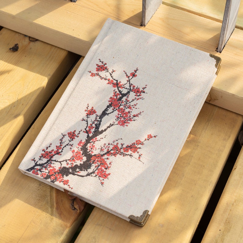 Floral Notebook A5 Journal Floral Notebook Floral Stationery | Etsy