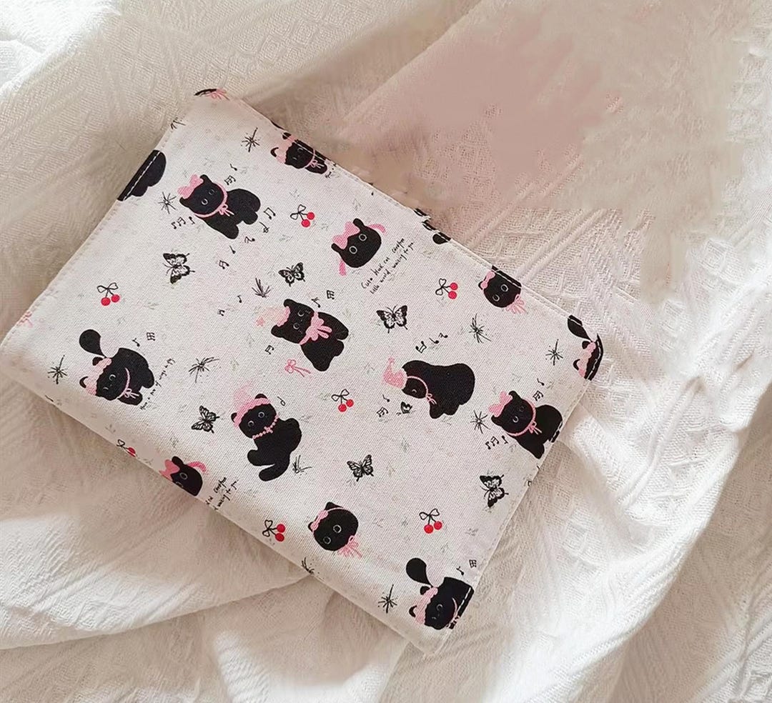 Pink Cat Hobonichi Style A5 A6 Cover Weeks Planner Cover 2025 Journal ...