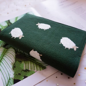 Sheep Hobonichi Journal Planner Cover A5 A6 2023 Embroidery Notebook ...