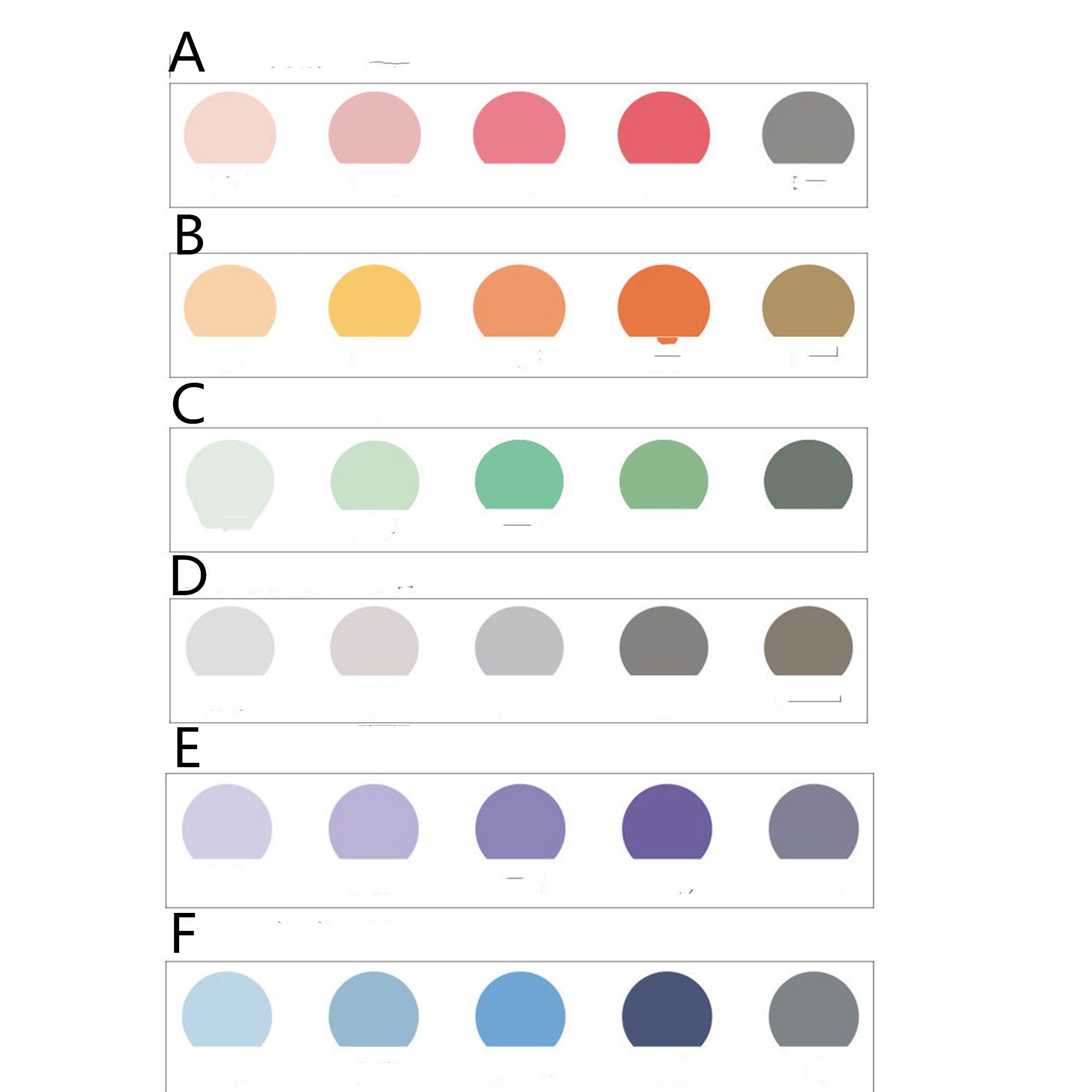 Colourful Index Planner Sticky Notes Memo Pad Bookmark Page | Etsy