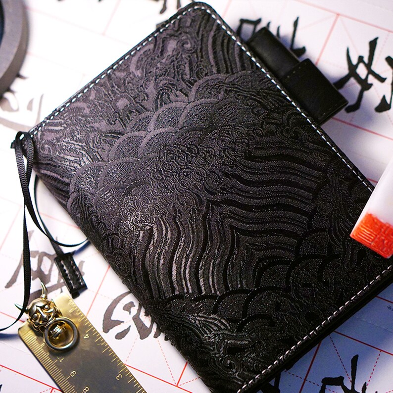 Black A5/A6 Minimal Planner Hobonichi Refillable Notebook - Etsy