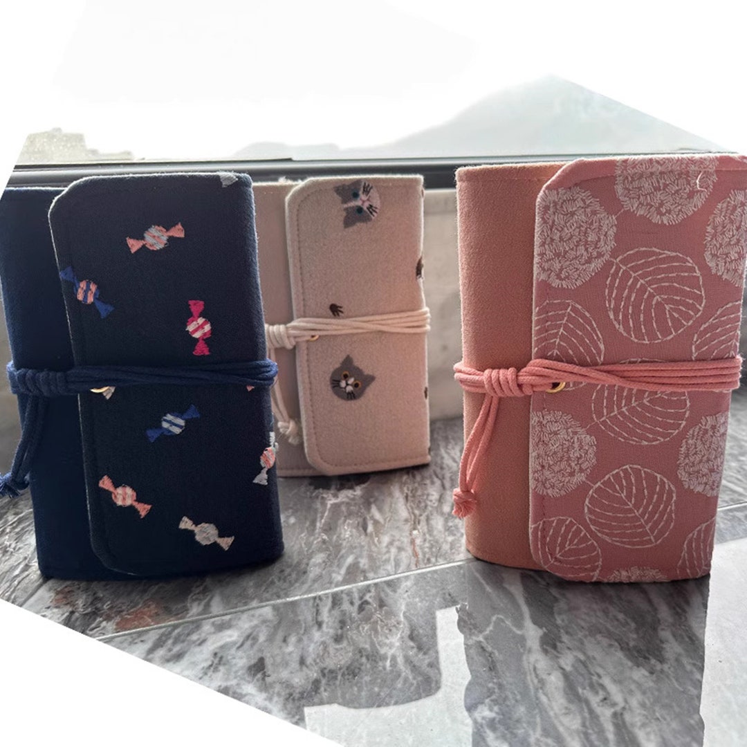 6 Binder Rings Journal Cloth Cover Planner Agenda Refillable Inserts ...