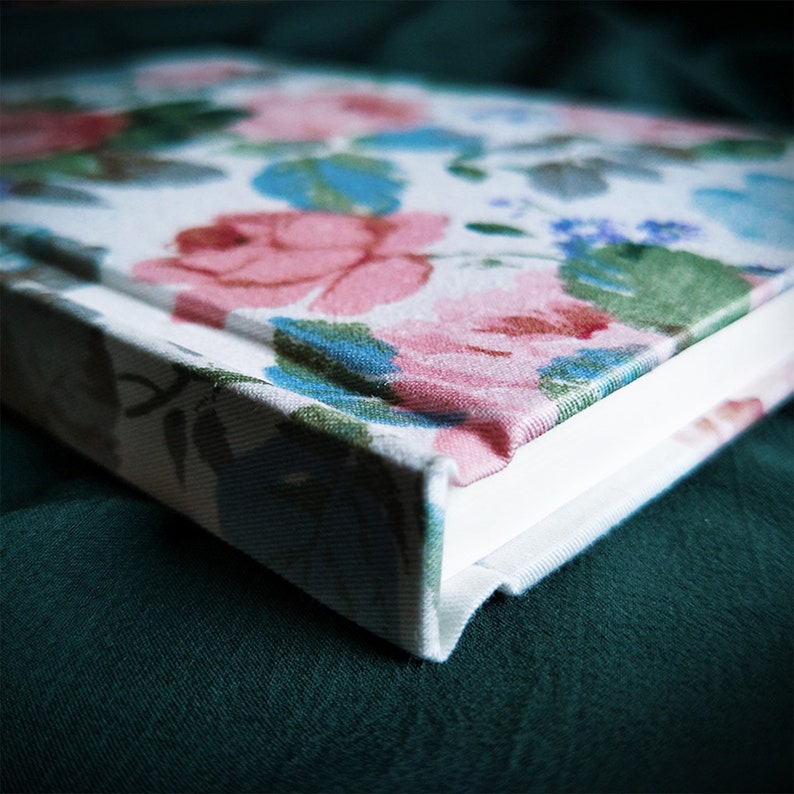 Flower Notebook Writing Journal A5 Hardcover Personalized - Etsy