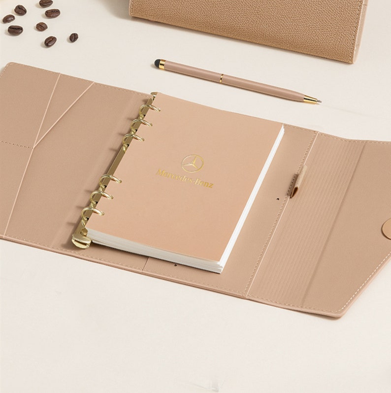 A5 A6 Binder Planner 6 Ring Synthetic Leather Clutch Style PU - Etsy