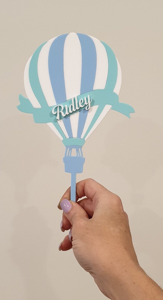 Topper de globo aerostático - Etsy España