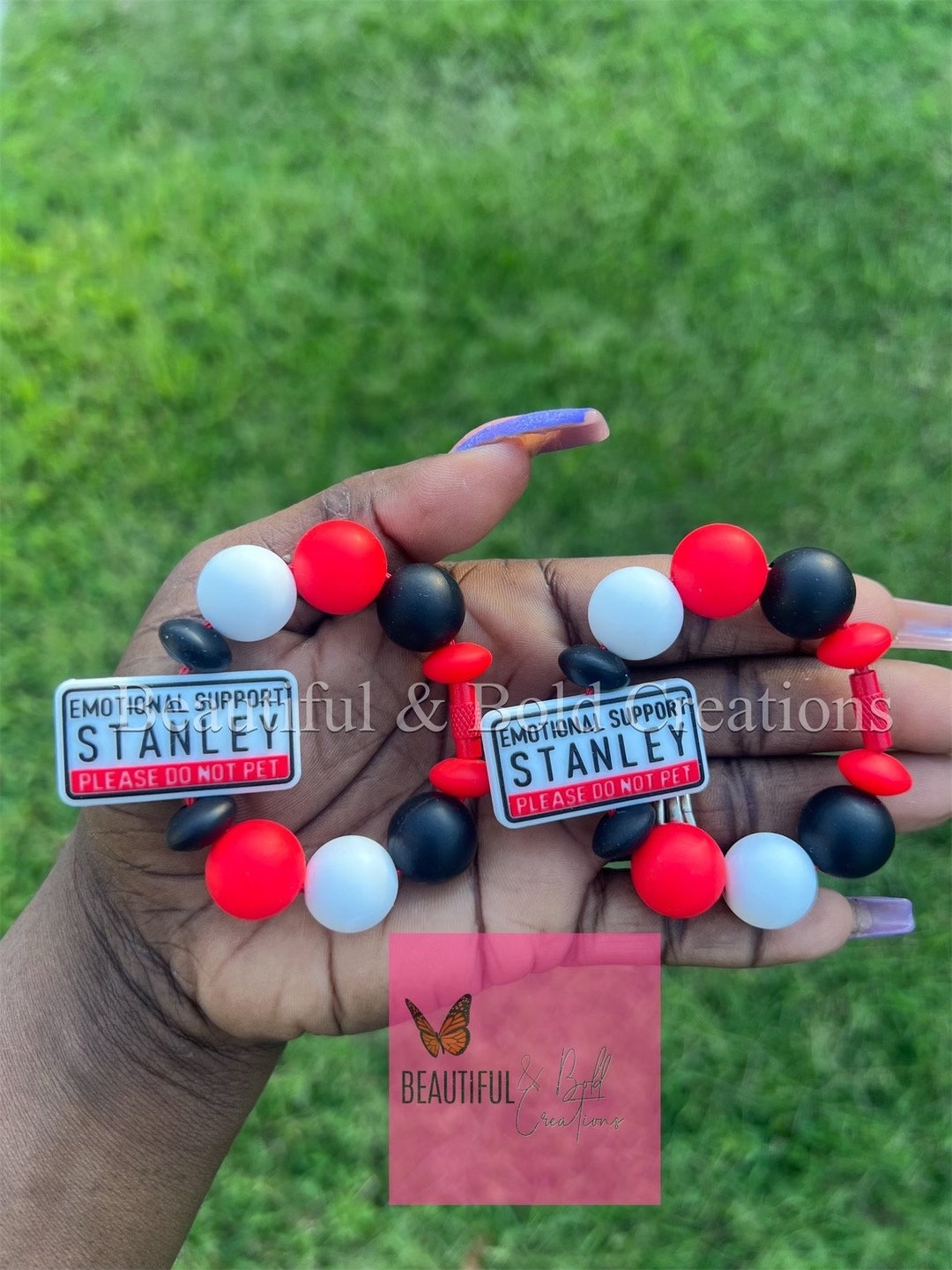 My Emotional Support Stanley Tumbler Cup Charms - Etsy