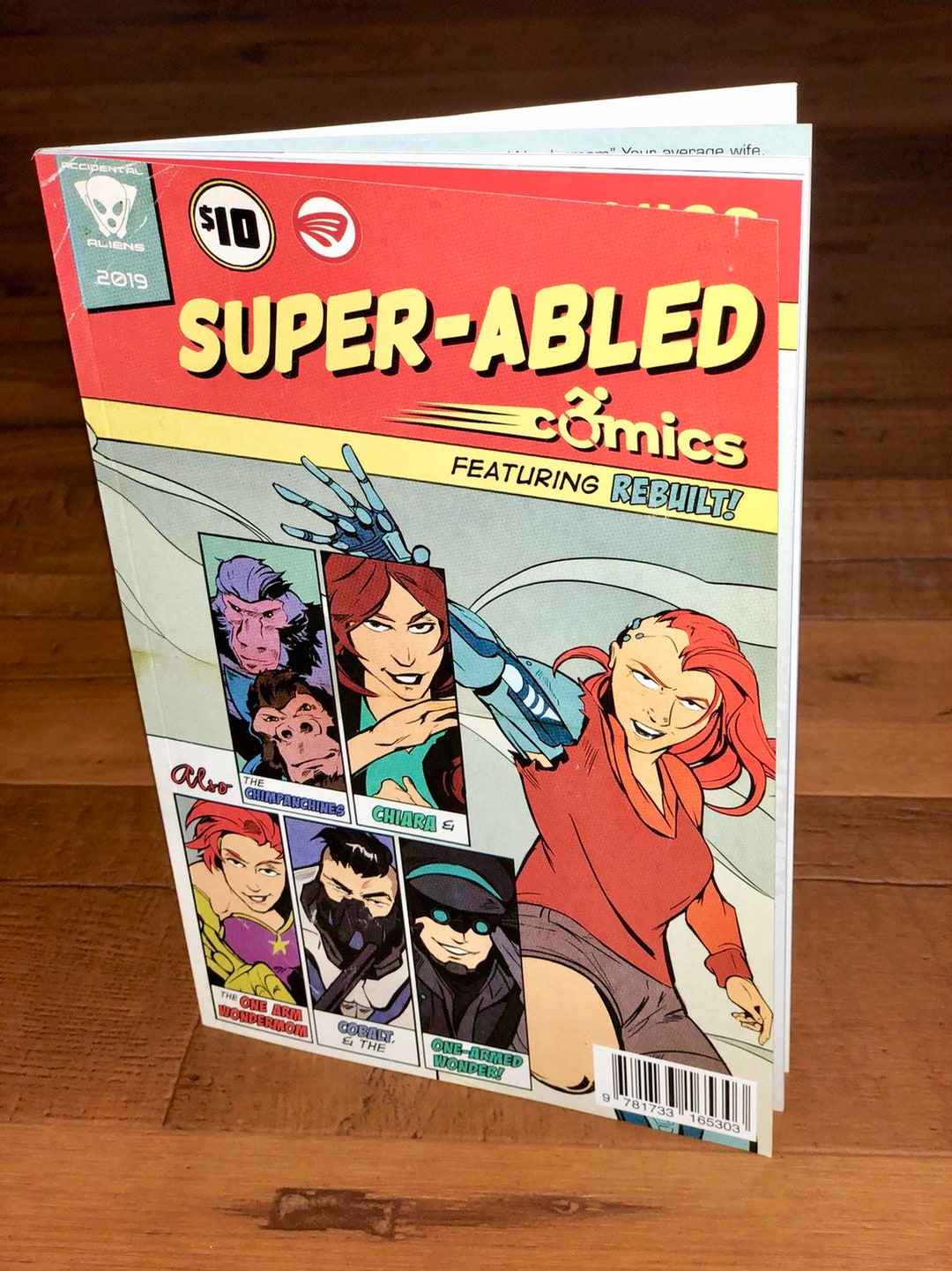 Super-abled Comics, SIGNED COPY, Comic Book About Superheroes With ...