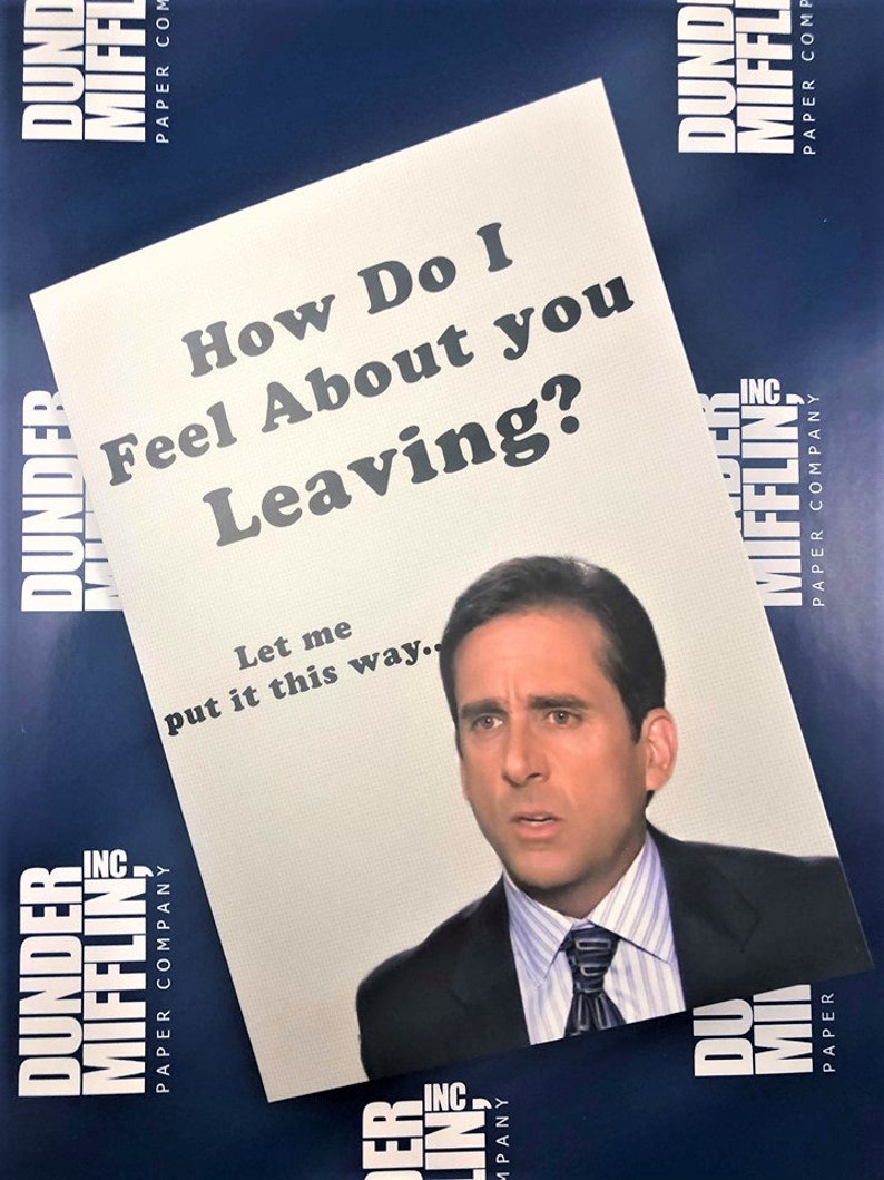 The Office 'miss You' Audio Greeting Card: Michael Scott, Jim & Dwight ...