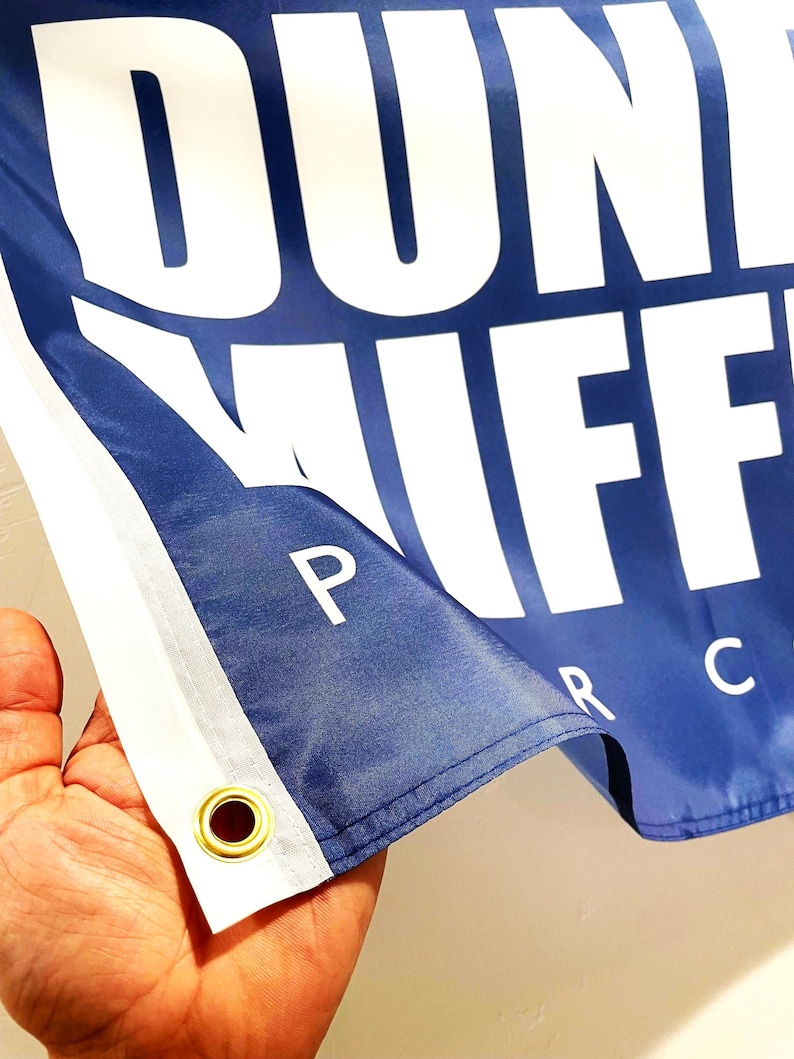 Dunder Mifflin Flag: the Office TV Show Banner (24" X 36") - Etsy