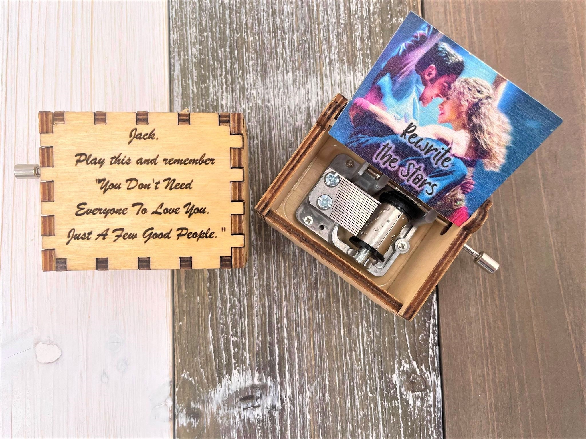 The Greatest Showman Music Box Rewrite the Stars Music Box - Etsy UK