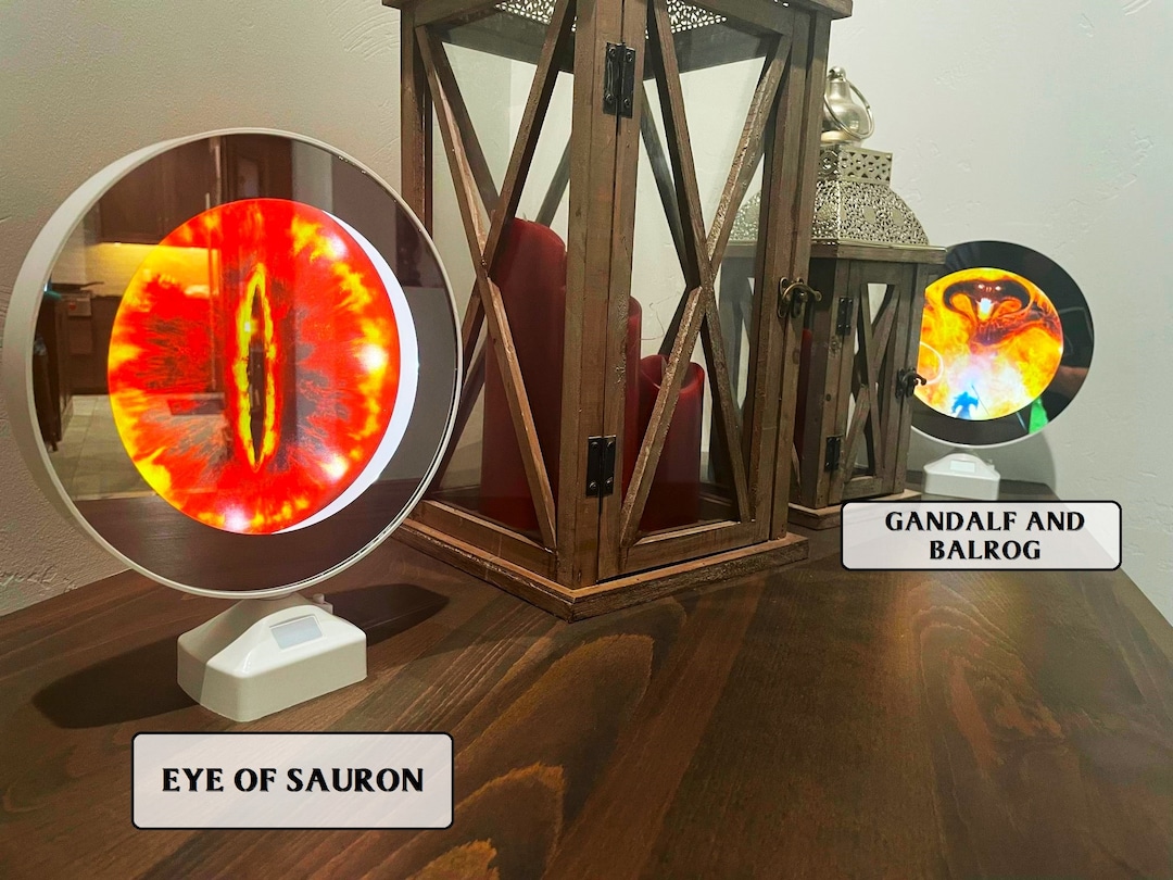 Lord of the Rings Magic Mirror Lord of the Rings Frame Eye of Sauron ...