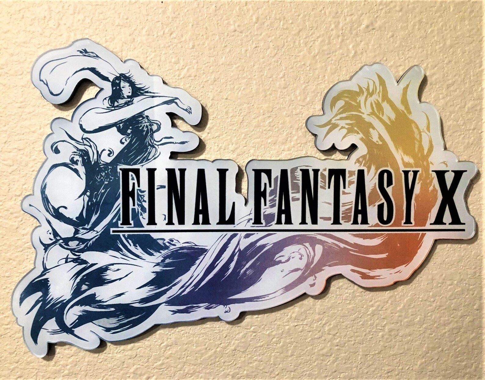 Final Fantasy X Logo Wall Decor Tidus Yuna FFX Logo - Etsy UK