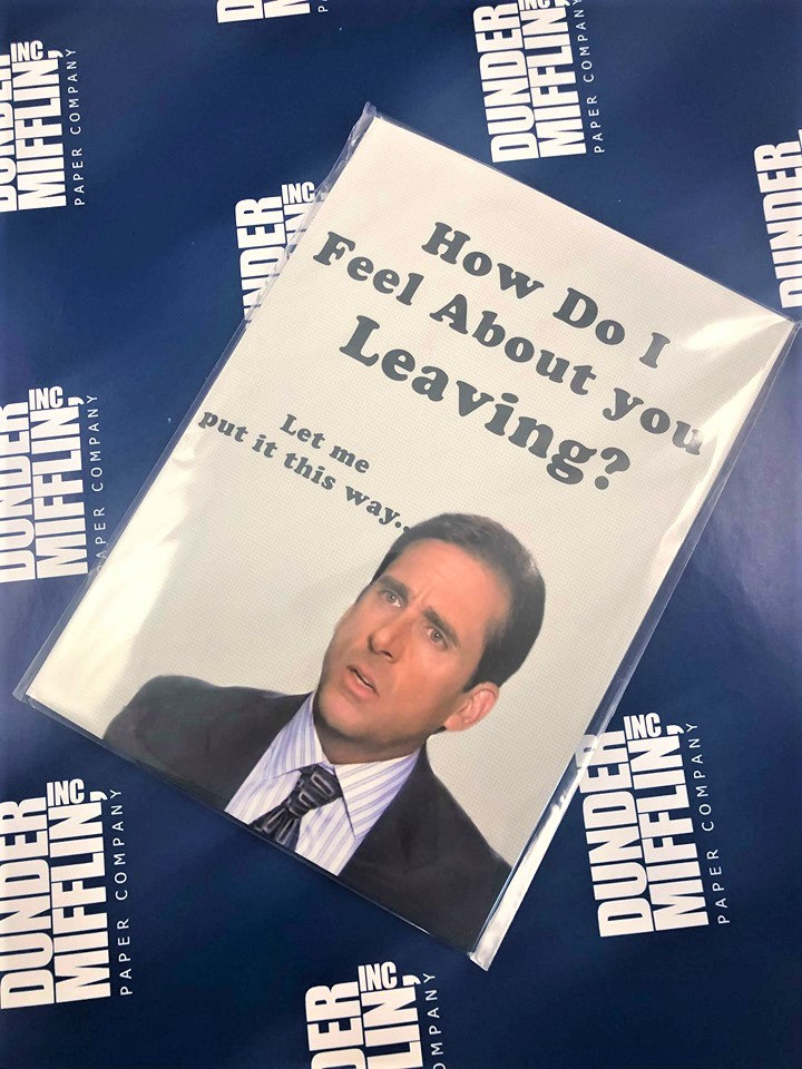The Office Miss You Card : Michael Scott the Office Cards | Etsy Canada