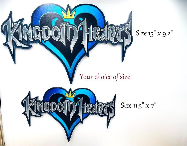Kingdom Hearts Logo KH Logo Kingdom Hearts Gifts Gamer | Etsy
