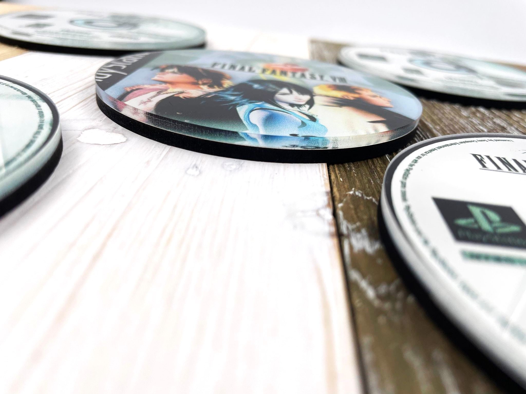 Final Fantasy 8 Game Coasters Game Disc Acrylic Coasters - Etsy