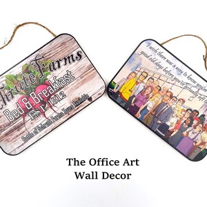 The Office Wall Decor - the Office Cast - Cartoon - Pams Painting ...