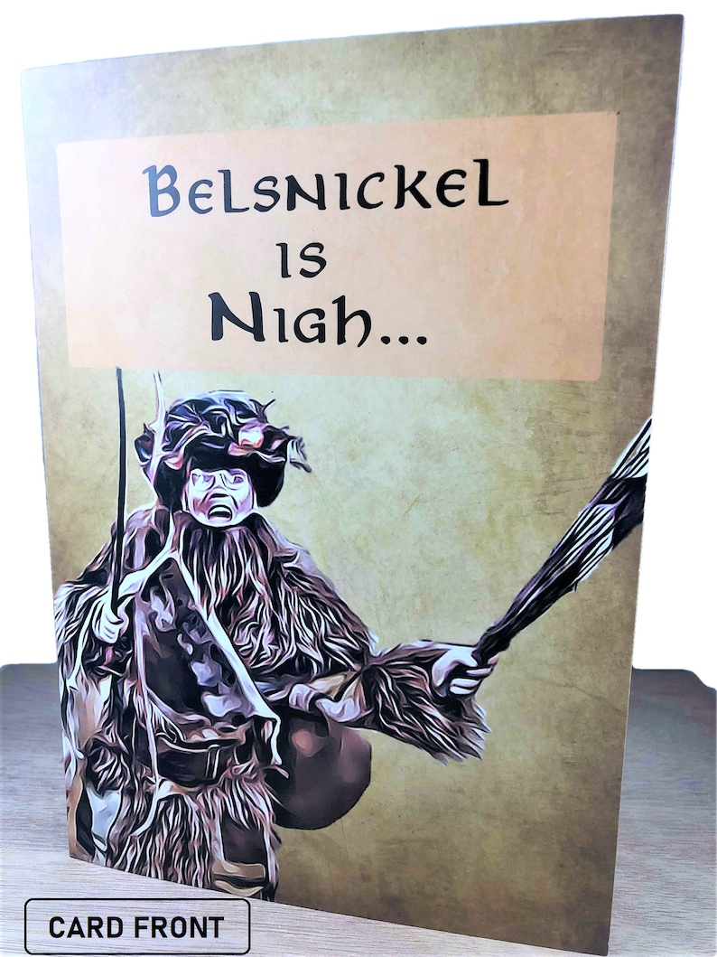 The Office Christmas Card : Belsnickel Christmas Cards the - Etsy